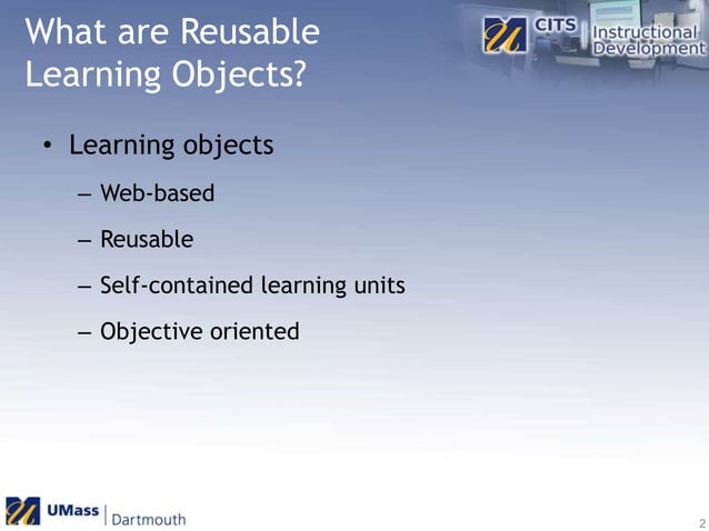 Increasing Student Learning with Reusable Learning Objects | PPT