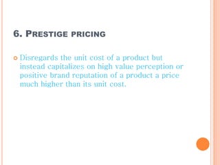 Marketing Mix: Price | PPTX