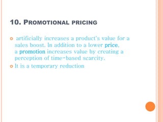 Marketing Mix: Price | PPTX