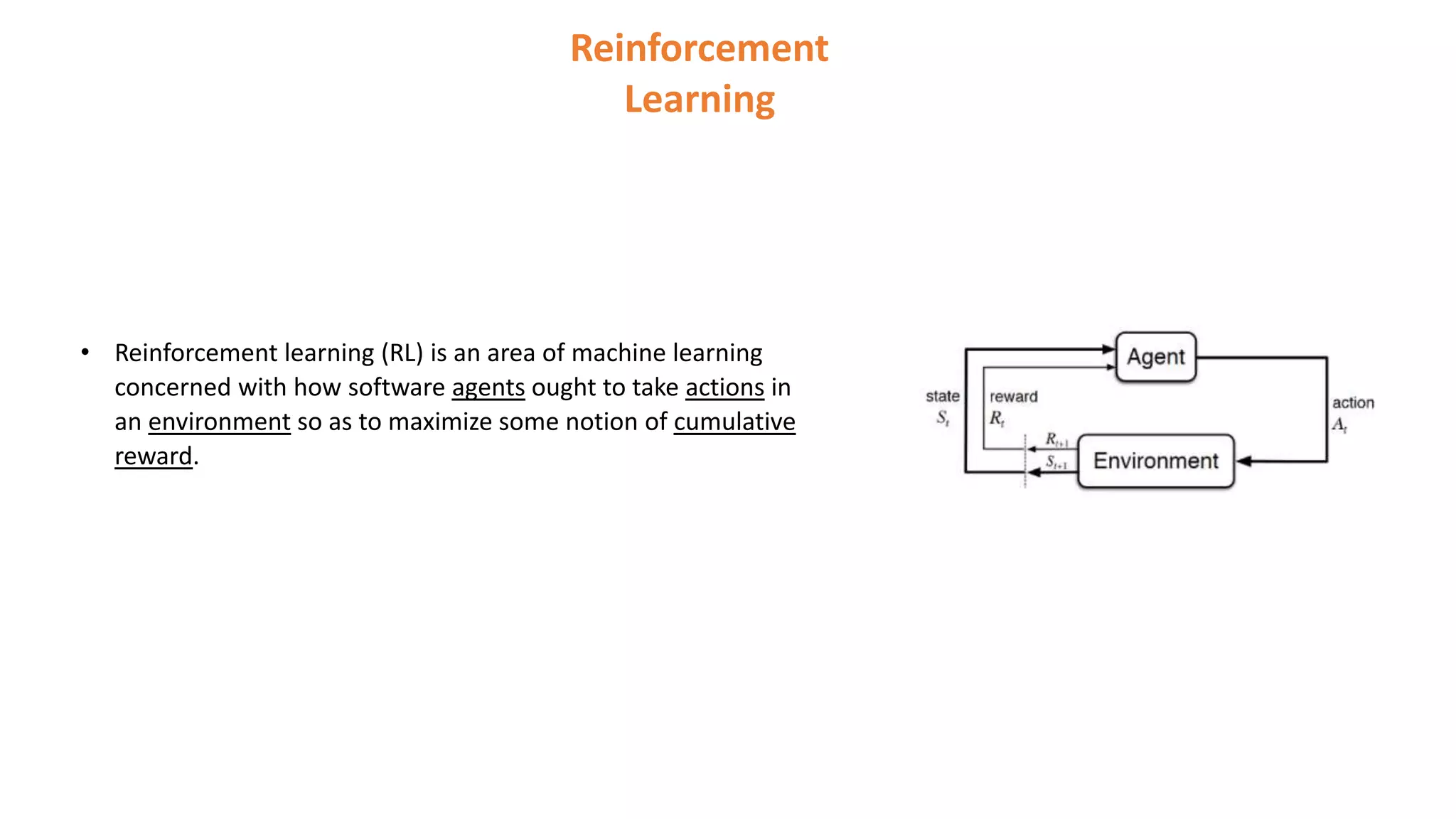 Intro to Reinforcement Learning | PPT
