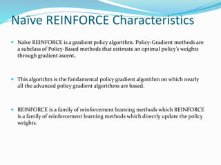 Naive Reinforcement algorithm | PPTX