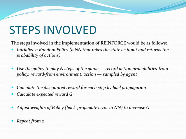 Naive Reinforcement algorithm | PPTX | Artificial Intelligence ...