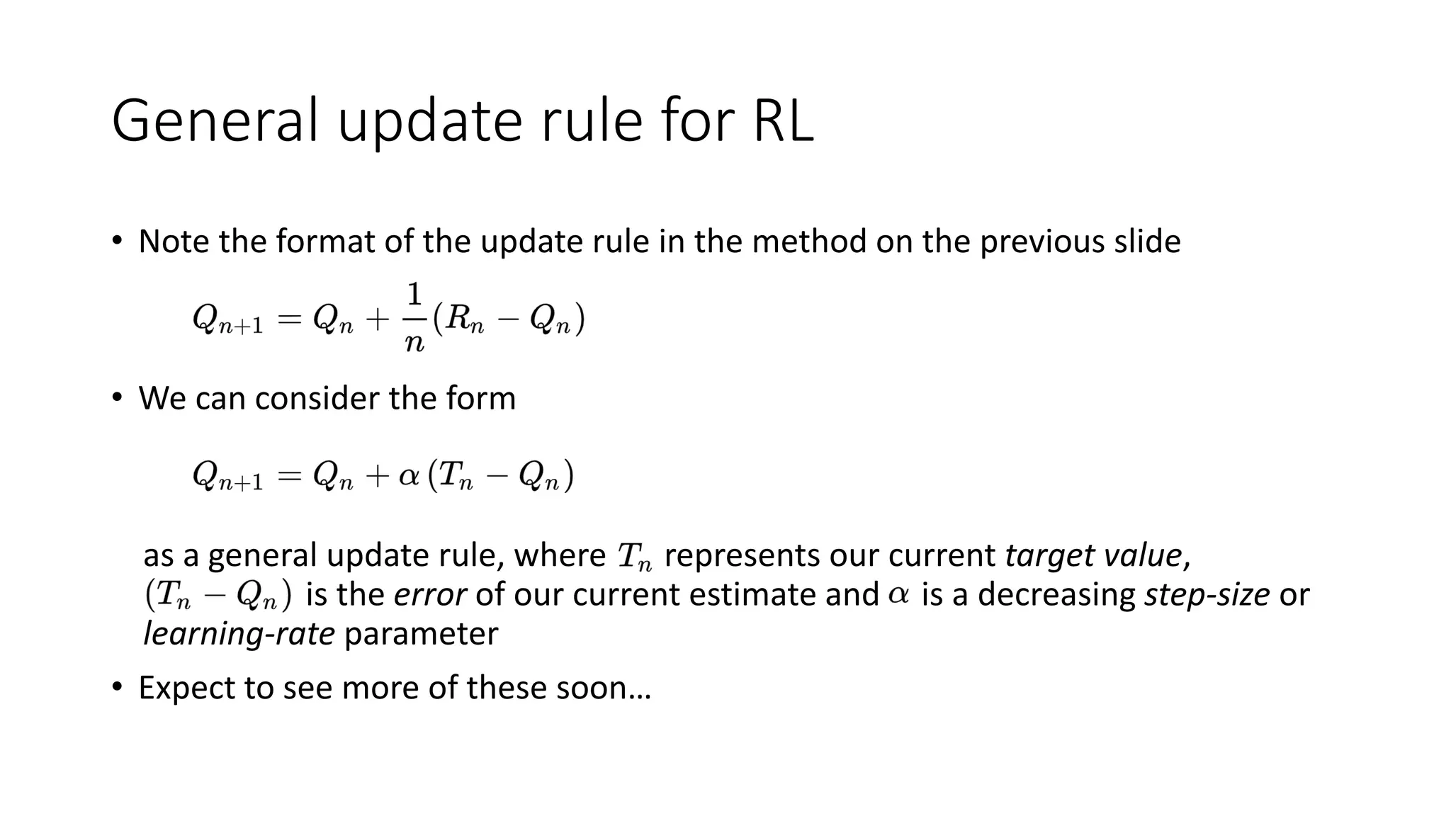 Intro To Reinforcement Learning Part Ii Pdf Technology And Computing