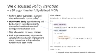 Intro to Reinforcement learning - part II | PDF | Technology & Computing