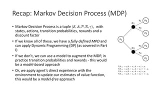 Intro to Reinforcement learning - part III | PDF