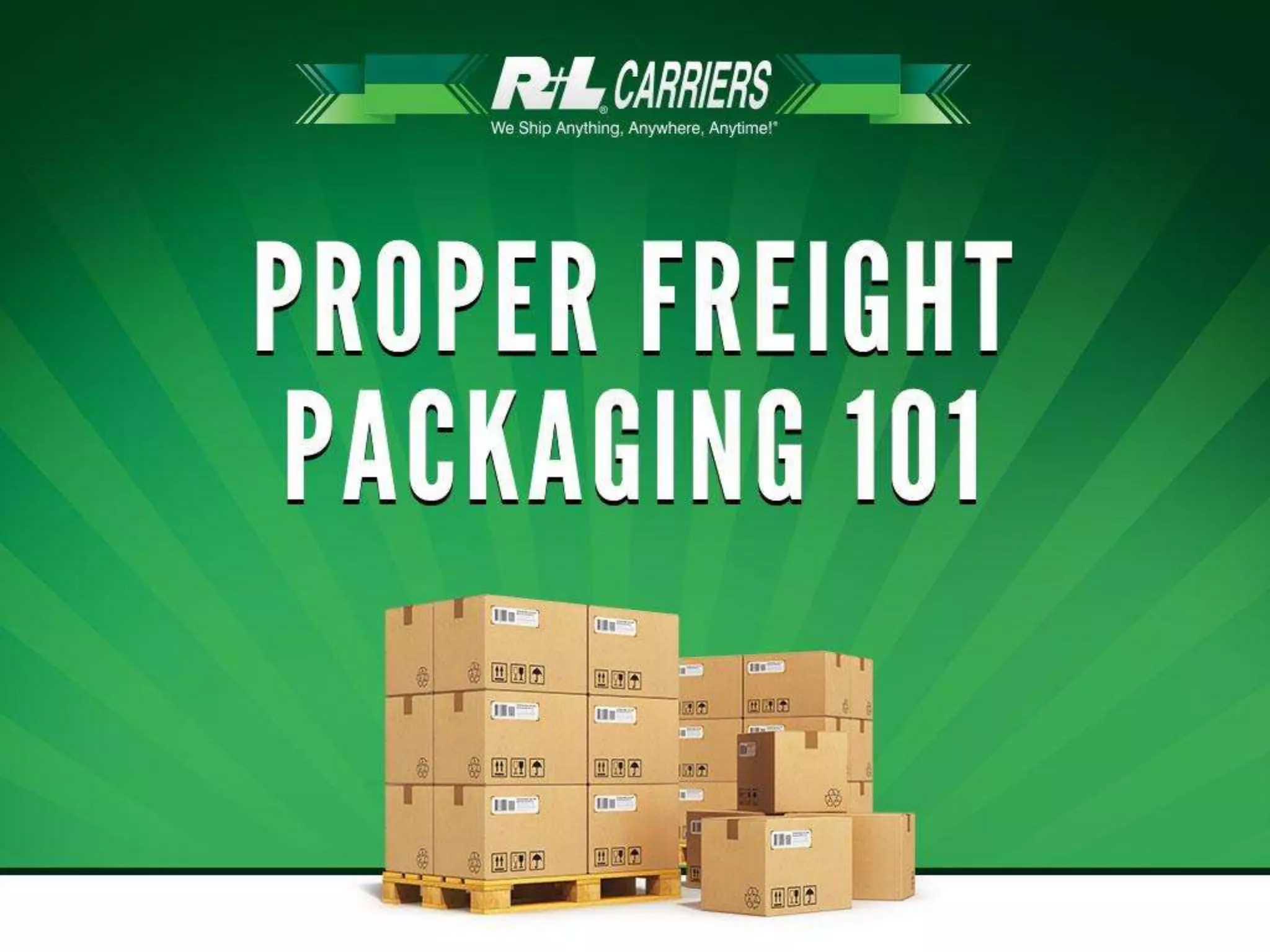 How to Package Freight 101 | PPTX