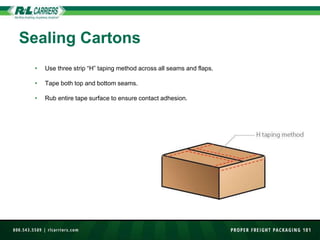 How to Package Freight 101 | PPTX | Logistics and Transportation ...