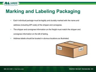 How to Package Freight 101 | PPTX | Logistics and Transportation ...