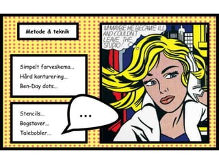Roy Lichtenstein præsentation | PPTX