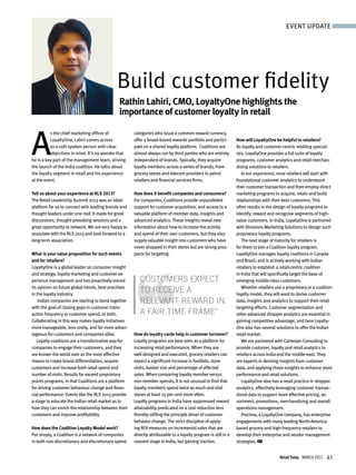 March Issue of Retail Today highlighting LoyaltyOne's participation in ...