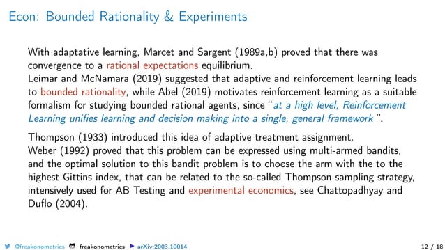Reinforcement Learning in Economics and Finance | PDF | Internet ...
