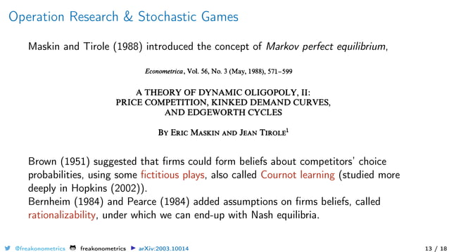 Reinforcement Learning in Economics and Finance | PDF | Internet ...