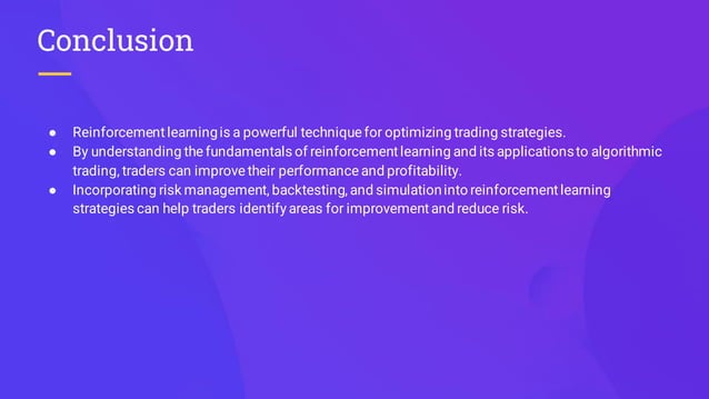 Reinforcement Learning for Algorithmic Trading | PPT Reinforcement Learning for Algorithmic Trading | PPT