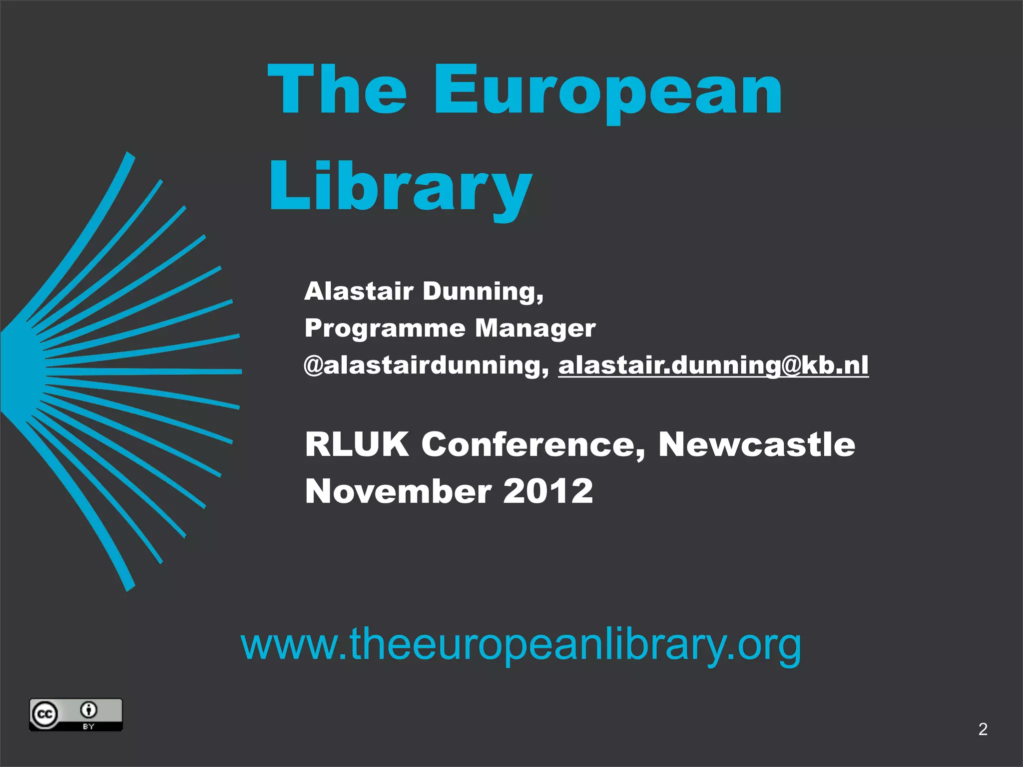 The European Library | PPT