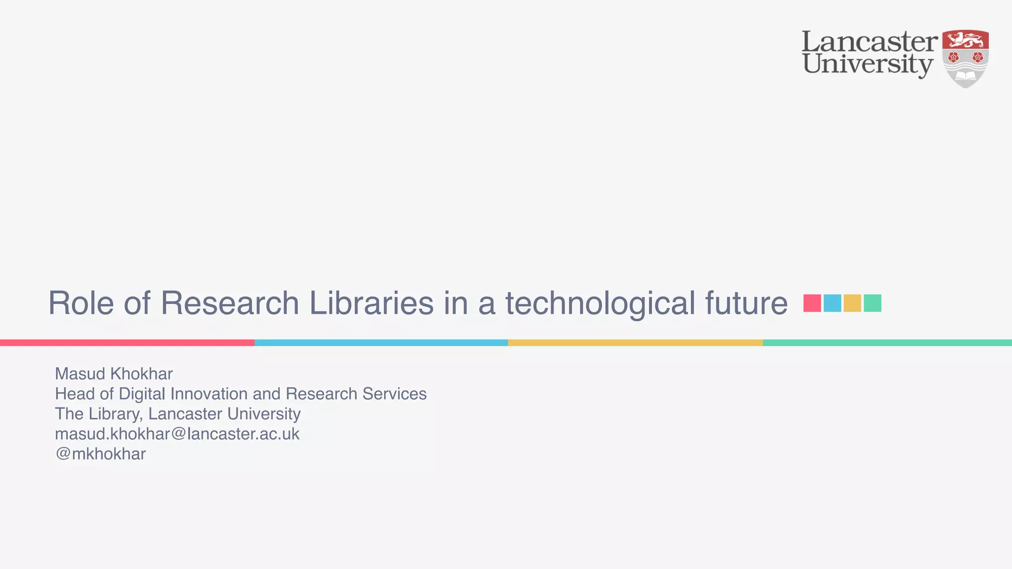 Research Libraries UK Conference 2017 presentation | PPT | Free Download