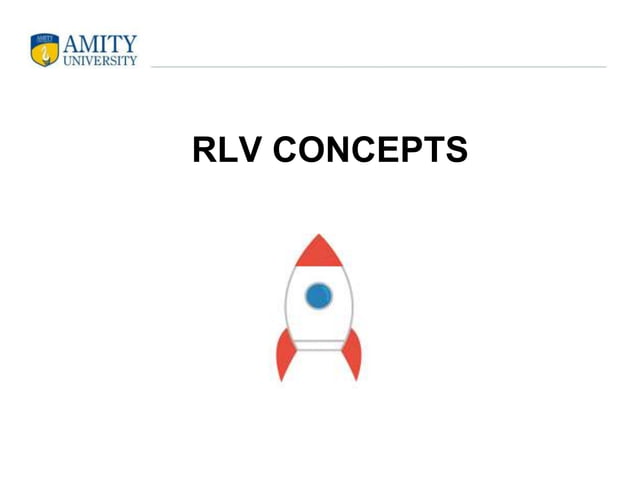 REUSABLE LAUNCH VEHICLE | PPTX