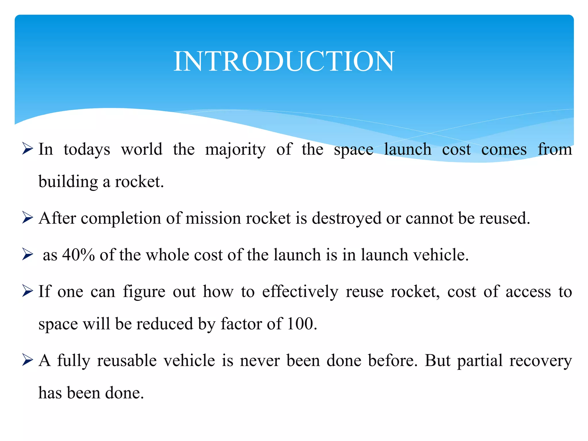 Reusable launch vehicle | PPTX