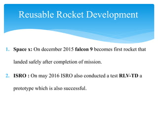 Reusable launch vehicle | PPTX