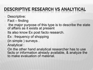 types of research | PPTX