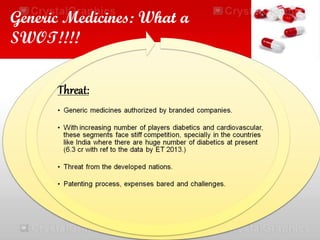 Generic Medicine and its Future Prospects in India | POT