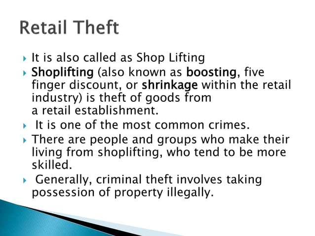 Ethical and legal consideration in RETAILING | PPTX