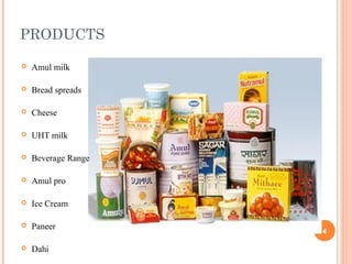 amul ppt | PPT | Agriculture | Industries