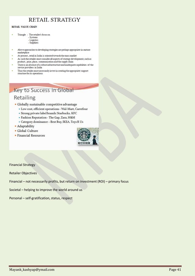 Retail management | PDF