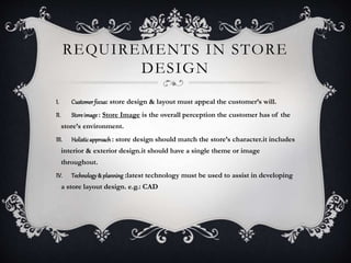 Retail Management:Store management | PPTX