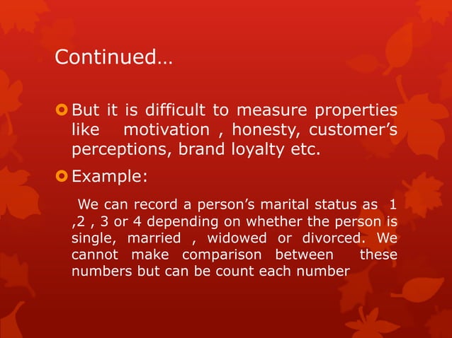 Measurement & scaling ,Research methodology Measurement & scaling ,Research methodology