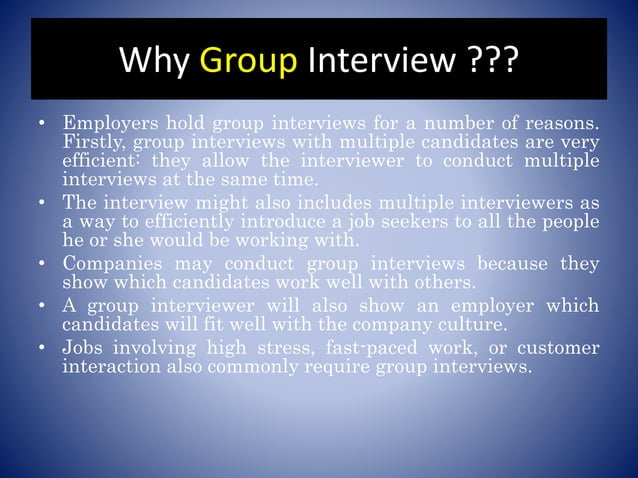 Individual Interview,Group Interview, Obervation | PPT