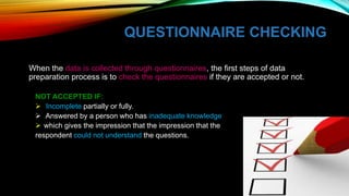 RESEARCH METHODOLOGY- PROCESSING OF DATA | PPTX