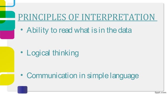 Interpretation | PPT