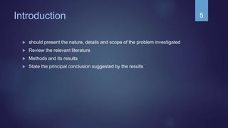 Steps of Scientific Paper | PPTX