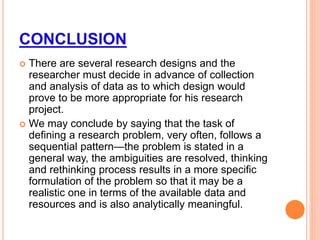literature review,research problem,research design,problem formulation ...