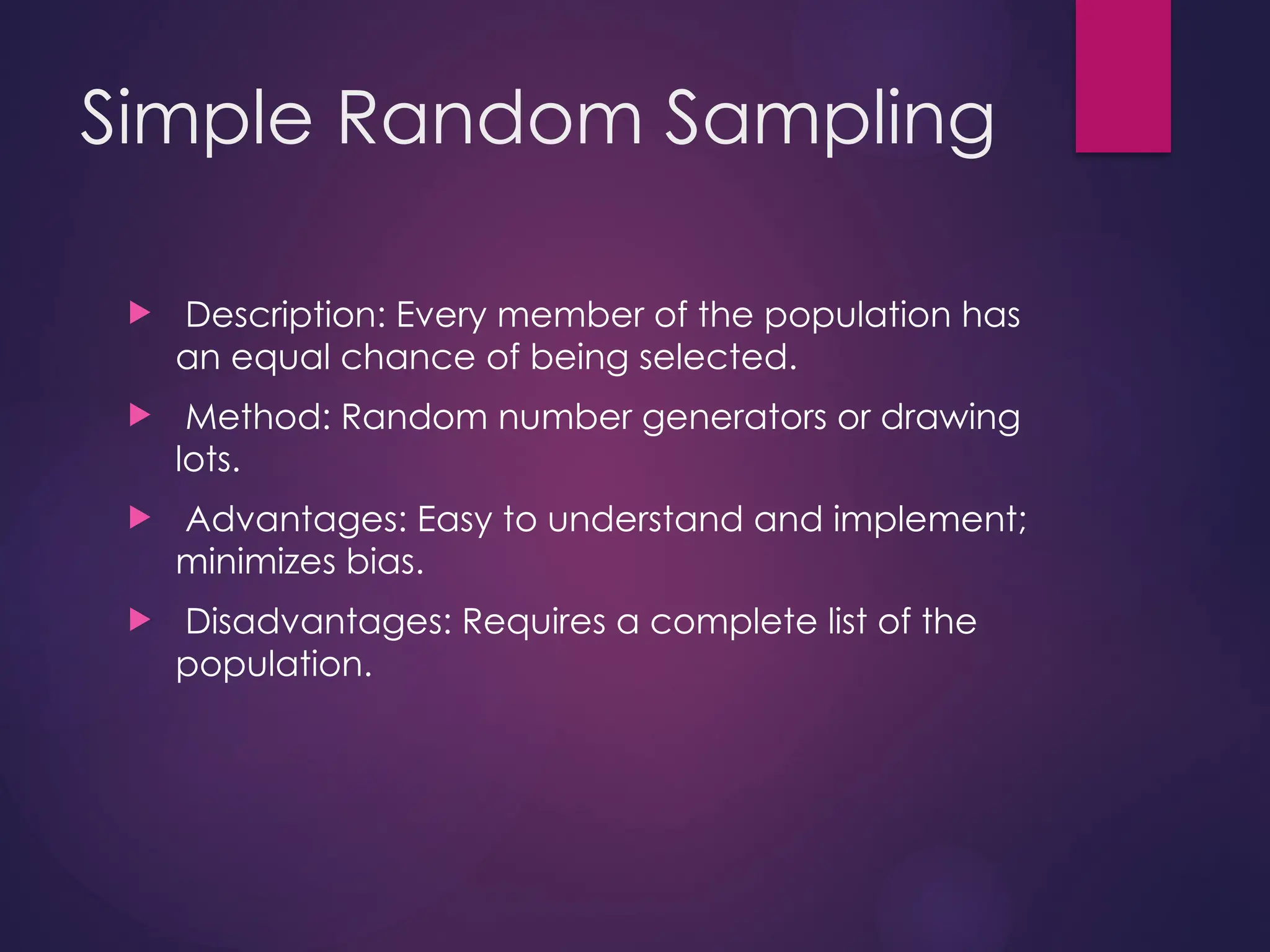 Types of probability sampling and its pros and cons.pptx