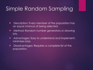 Types of probability sampling and its pros and cons.pptx