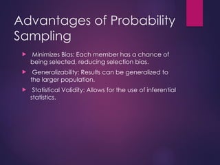 Types of probability sampling and its pros and cons.pptx