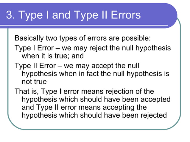 Rm 3 Hypothesis | PPT
