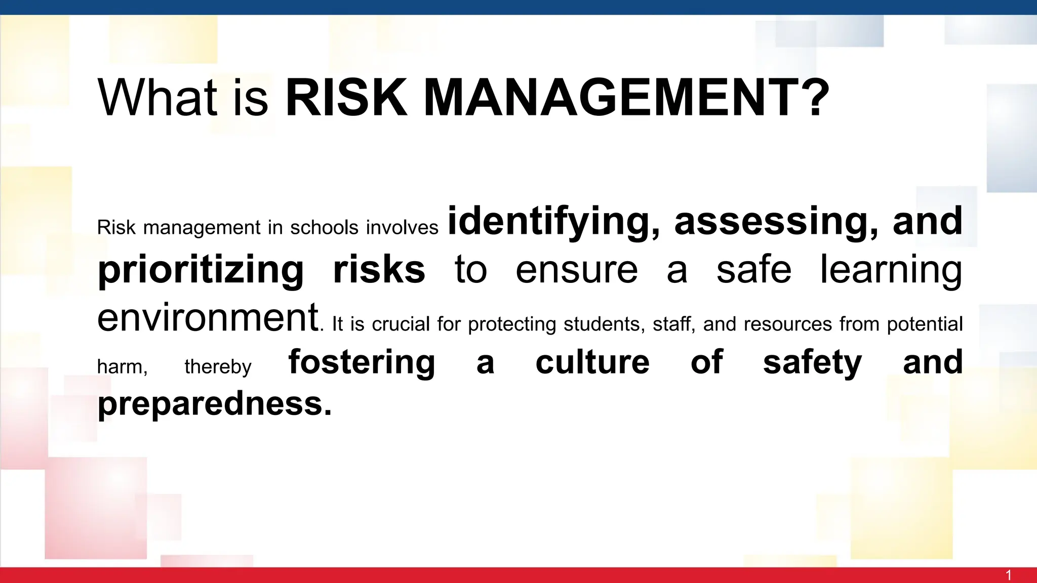 Risk Management Plan focussing on the understanding prioritization | PPTX