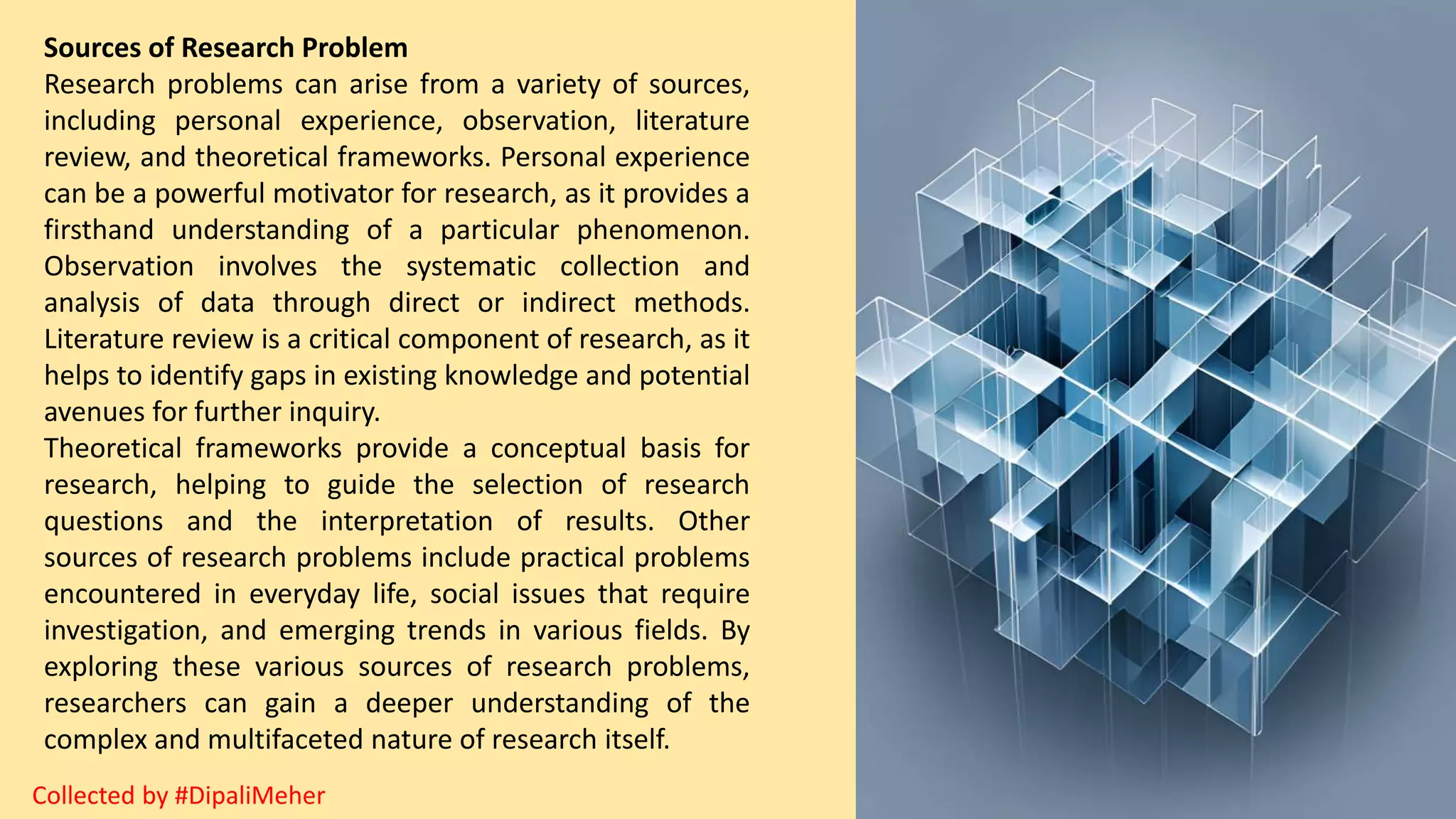 Research Problem | PPTX
