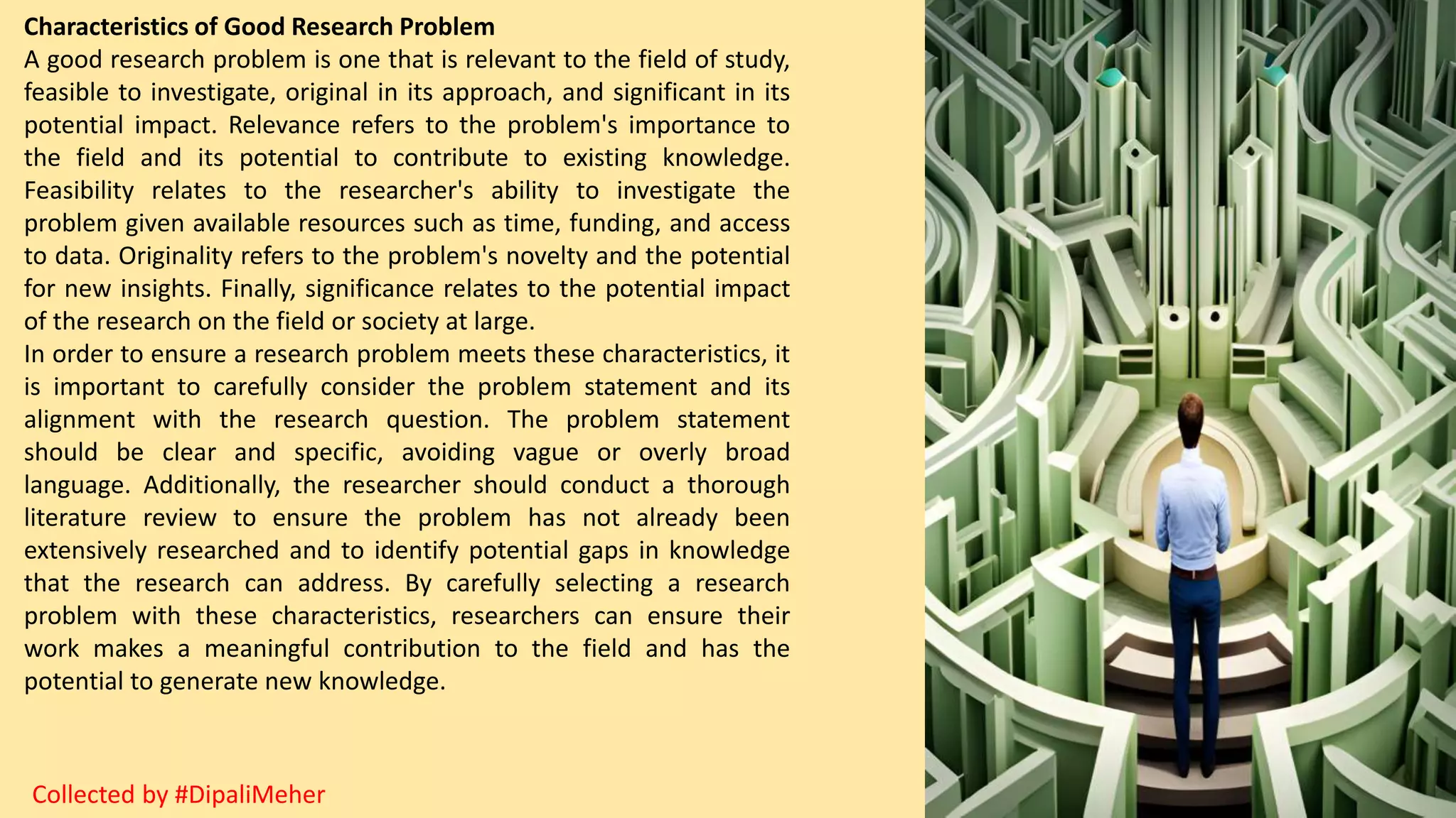 Research Problem | PPTX