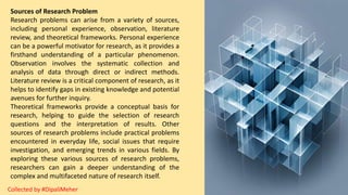 Research Problem | PPTX