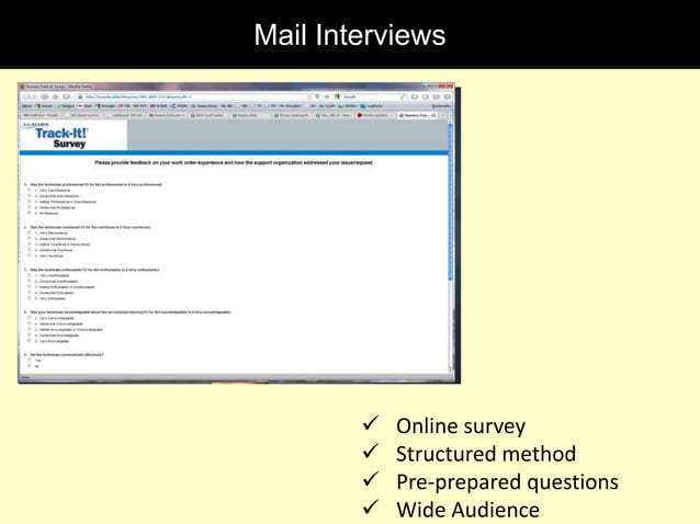 Data Collection by Interview Method | PPTX