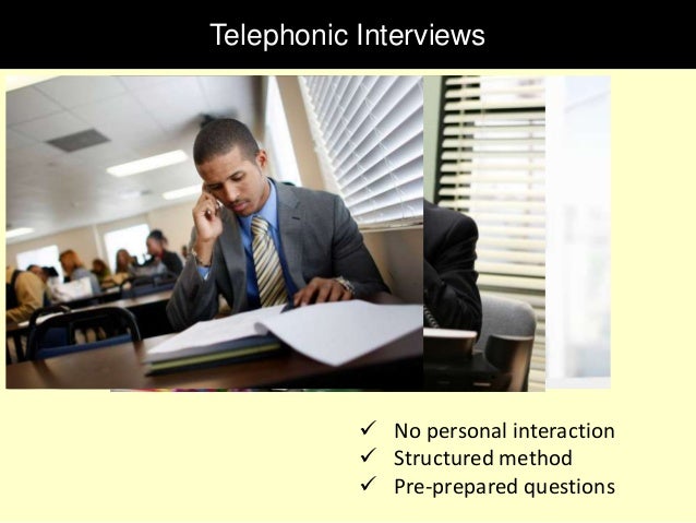 Data Collection by Interview Method