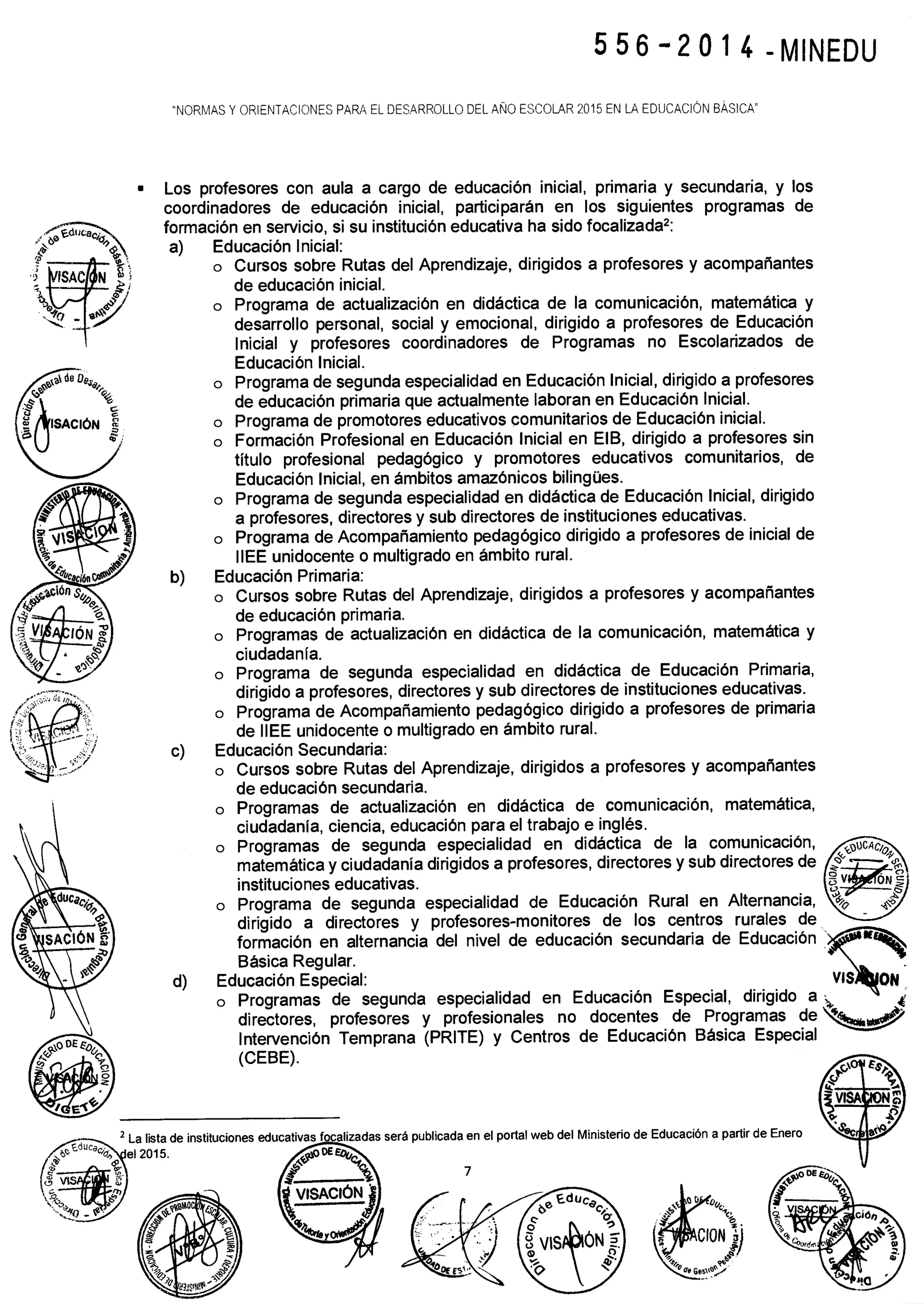 Rm minedu-556-2014 | PDF