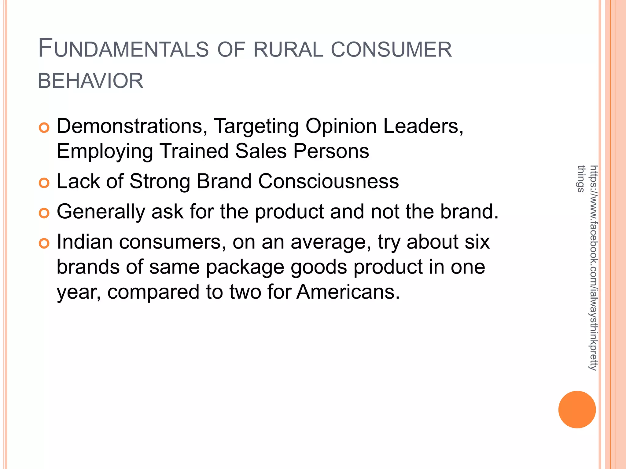 Rural Marketing Strategies, Consumer Buying Behavior. | PPTX