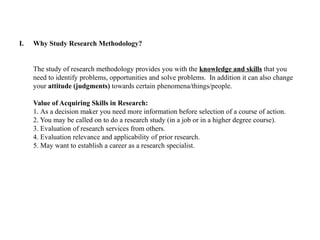 Business Research Methodology Chapter 1 pptx | PPTX