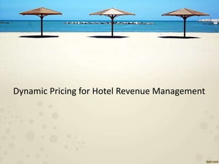 Hotel's Room Rate structure #1 by Dino Leonandri | PPTX