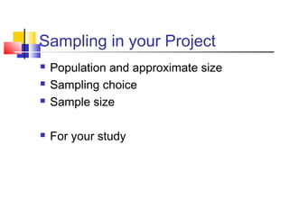 Rm 11 sampling By uma sekaran | PPT