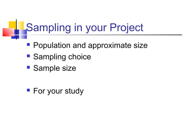 Rm 11 sampling By uma sekaran | PPT